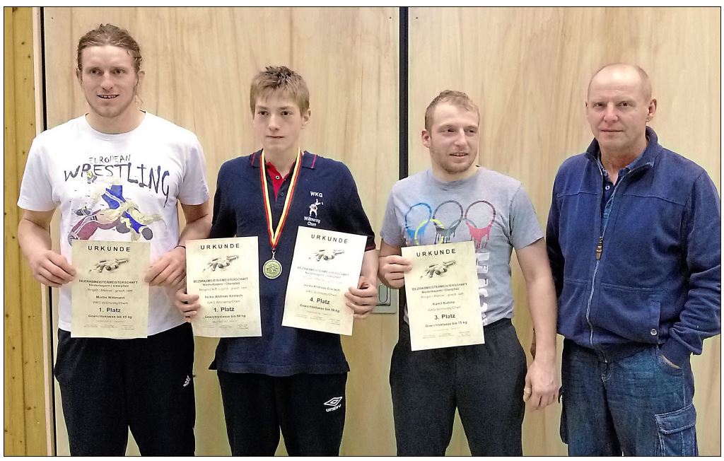 Heiko Ennisch, Kamil Kubina und Martin Wittmann mit Medaillen | RG ...